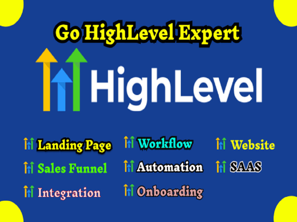 Responsive landing page with GoHighLevel, GHL Automation and Account ...