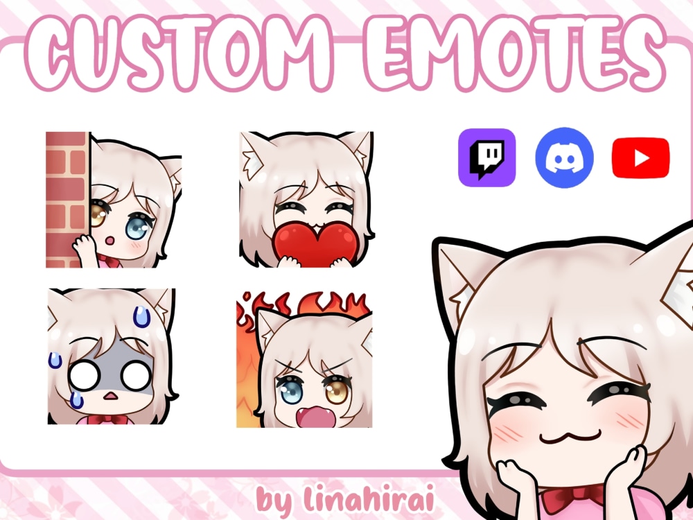 Custom emotes for your twitch channel | Upwork