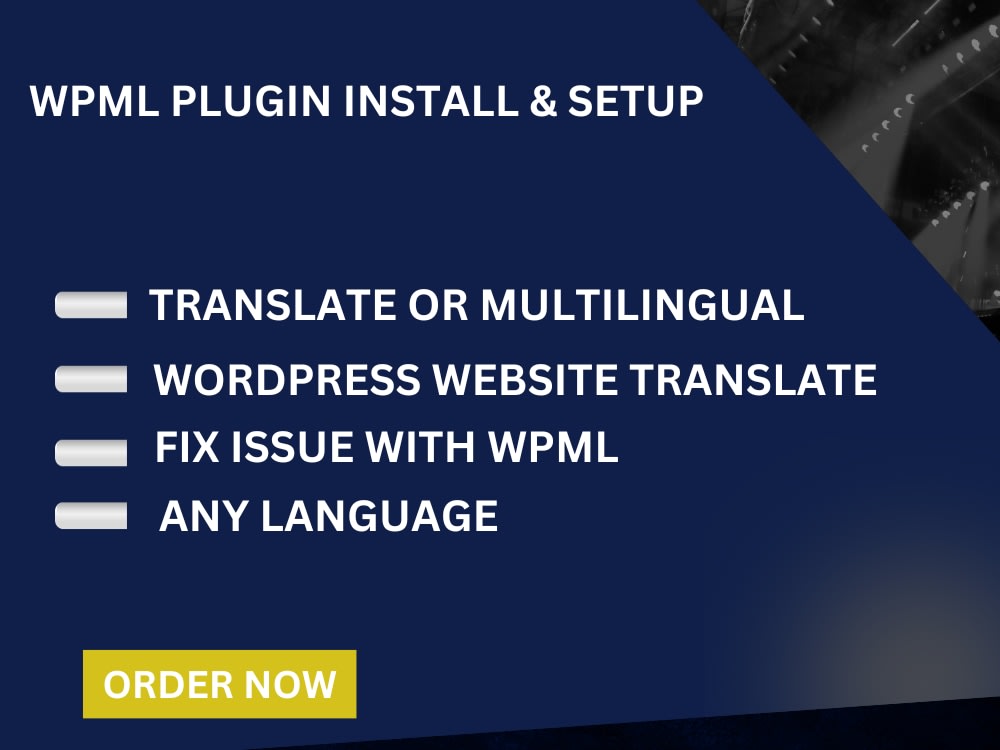 WPML setup, Multilingual WordPress Website using WPML | Upwork