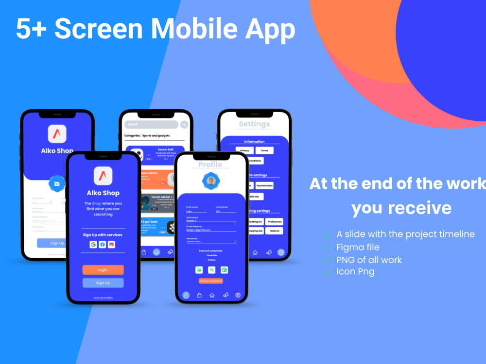 A stunning design app and website UX and UI | Upwork