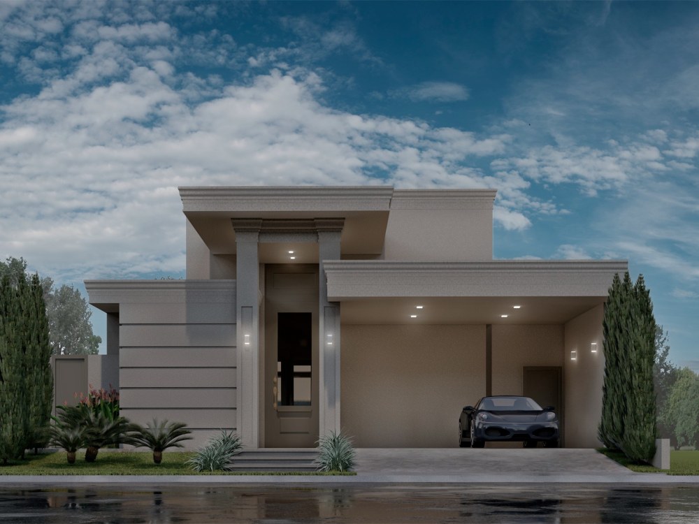 Fantastic quality of 3D rendering of exterior for house building | Upwork