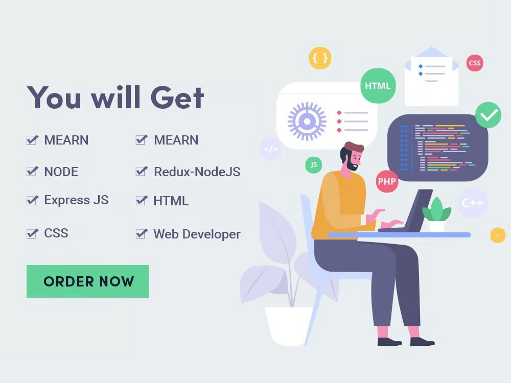 MERN | NODE | Redux-NodeJS | Express JS | HTML | CSS | Web Developer | Upwork