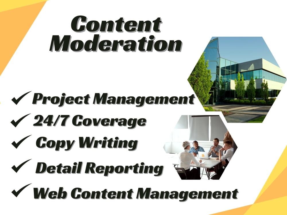 Professional Content Moderator for your business | Upwork