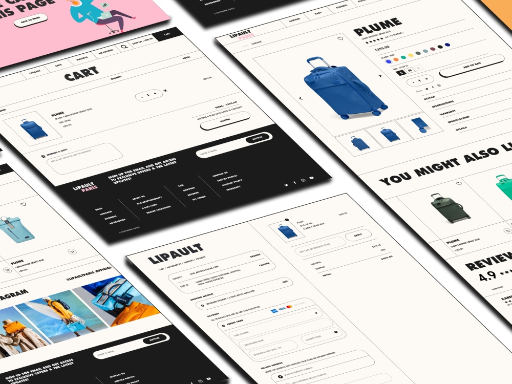 A professional UI/UX website in Figma | Upwork