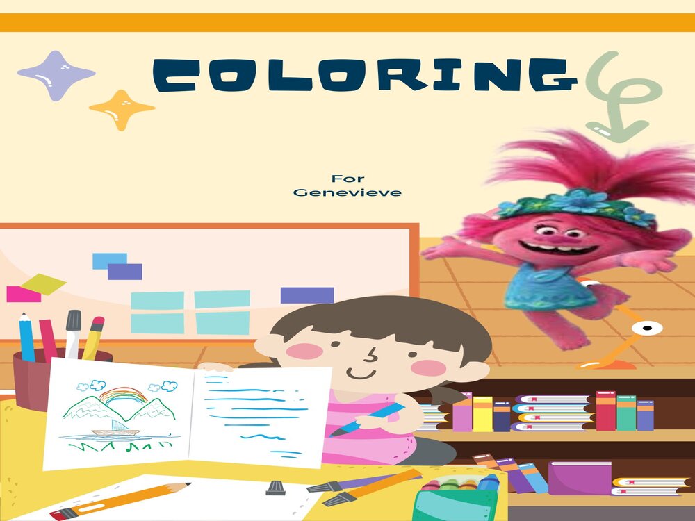 A fantastic customized coloring book for Children | Upwork