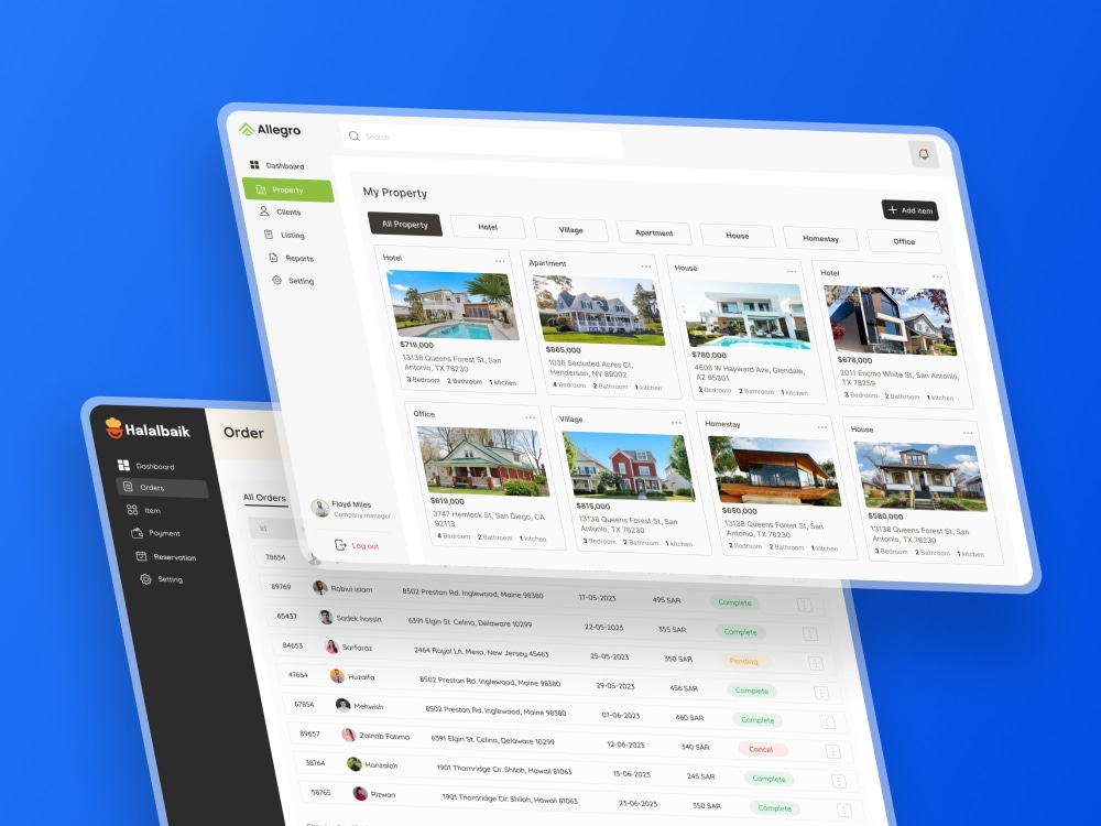 Unique UI UX dashboard design in figma, admin panel UI UX, saas ...