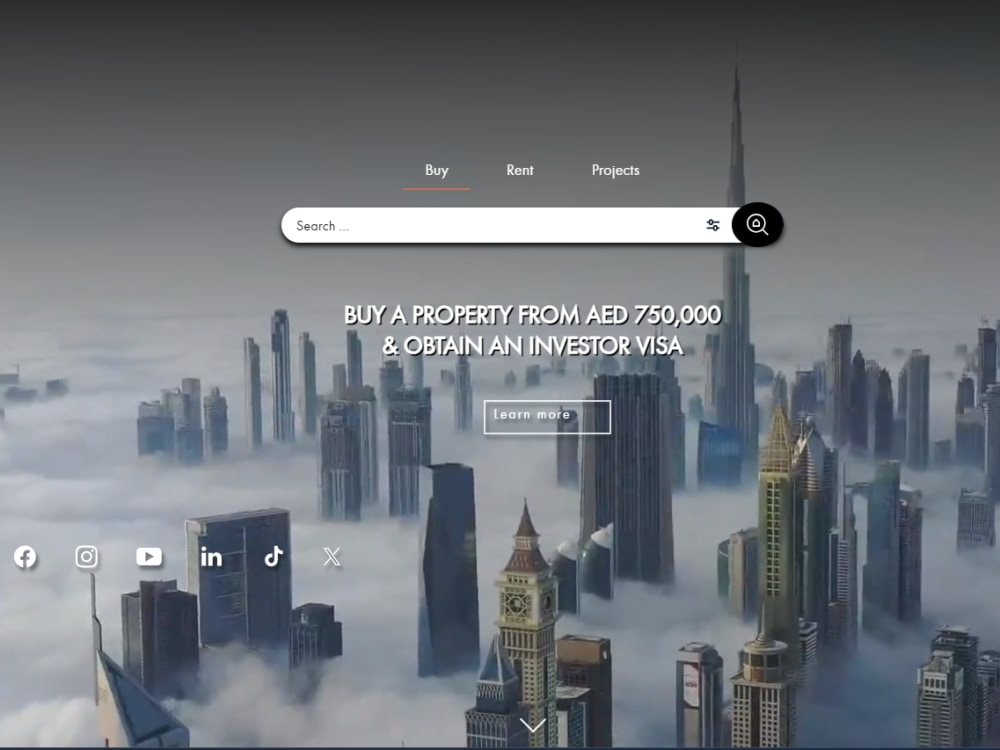 Best real estate website to get more lead generation in Dubai. | Upwork