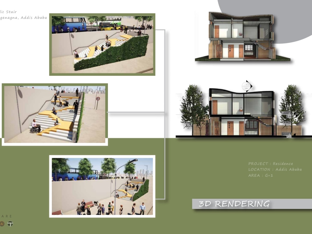 3D floor plan rendering | Upwork