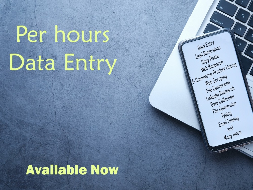 A data entry operator | Upwork