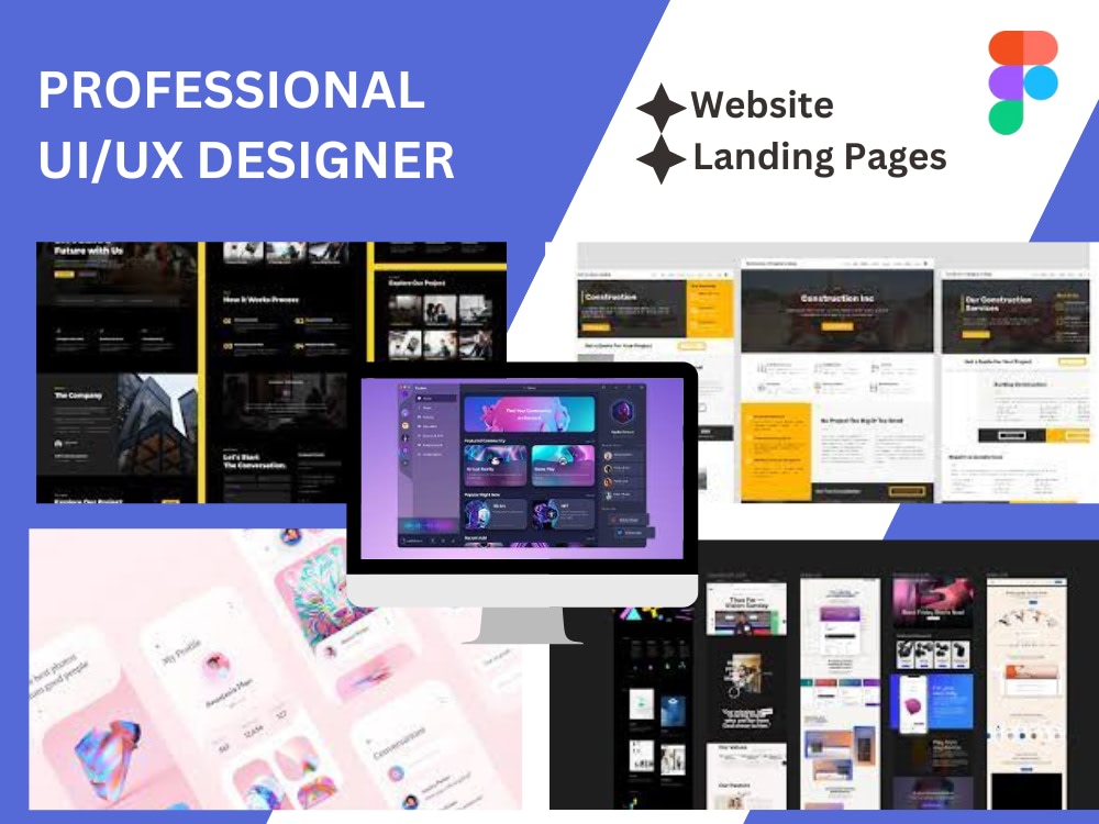 A modern, presentable, responsive and user friendly Figma design | Upwork