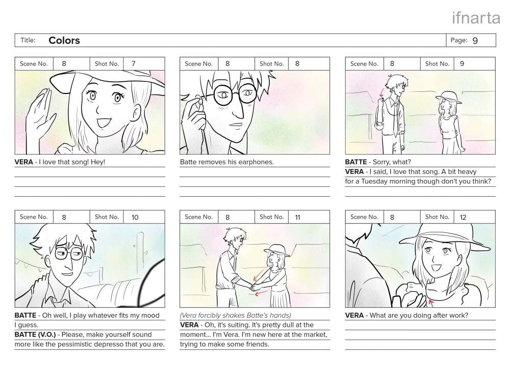 A Professional Storyboard or Animatic for your Video | Upwork