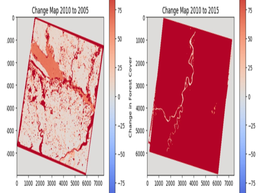 Gain precise insights into regional forest cover changes | Upwork