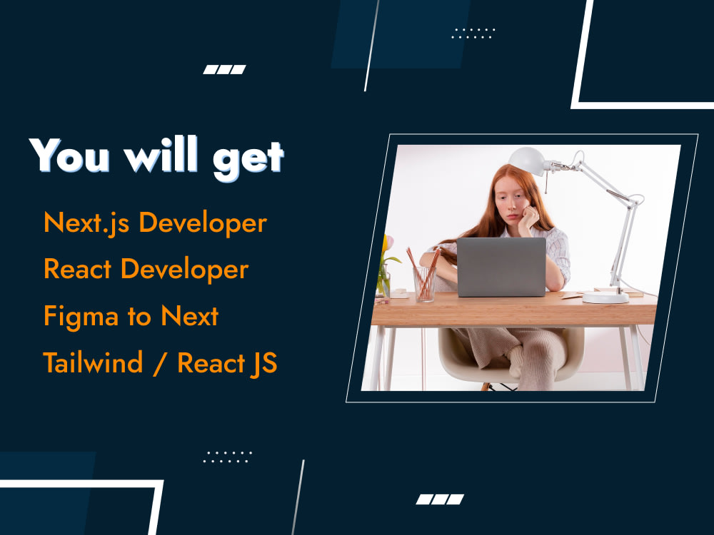 Nextjs Developer React Developer Figma To Next Tailwind React Js Upwork