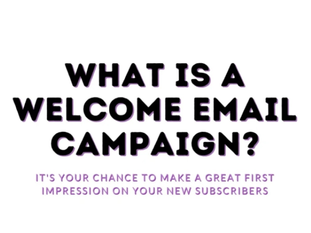 An effective copywritten email welcome campaign to introduce yourself ...