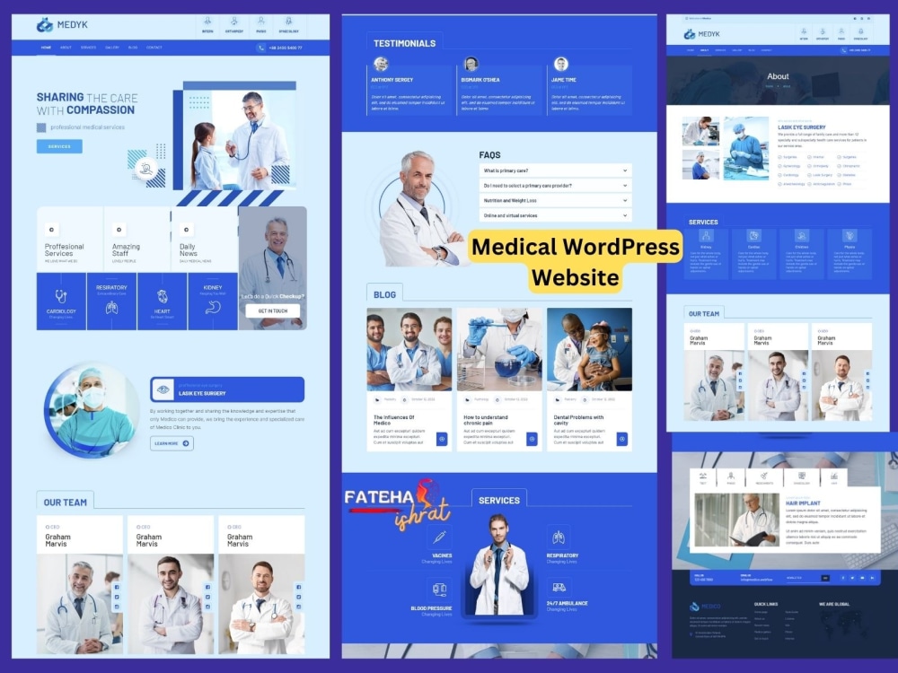 Medical, Healthcare, Dental, Clinic, Hospital, Doctor Website in ...