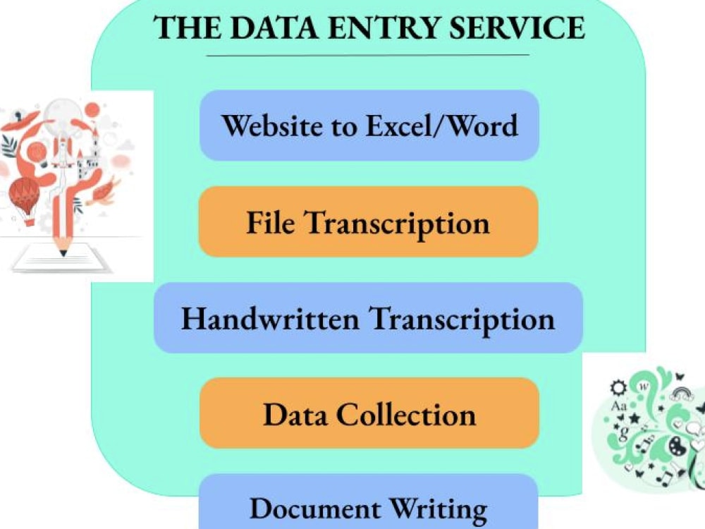 Data Entry, Website Data Input, Virtual Assistant, Web Research ...