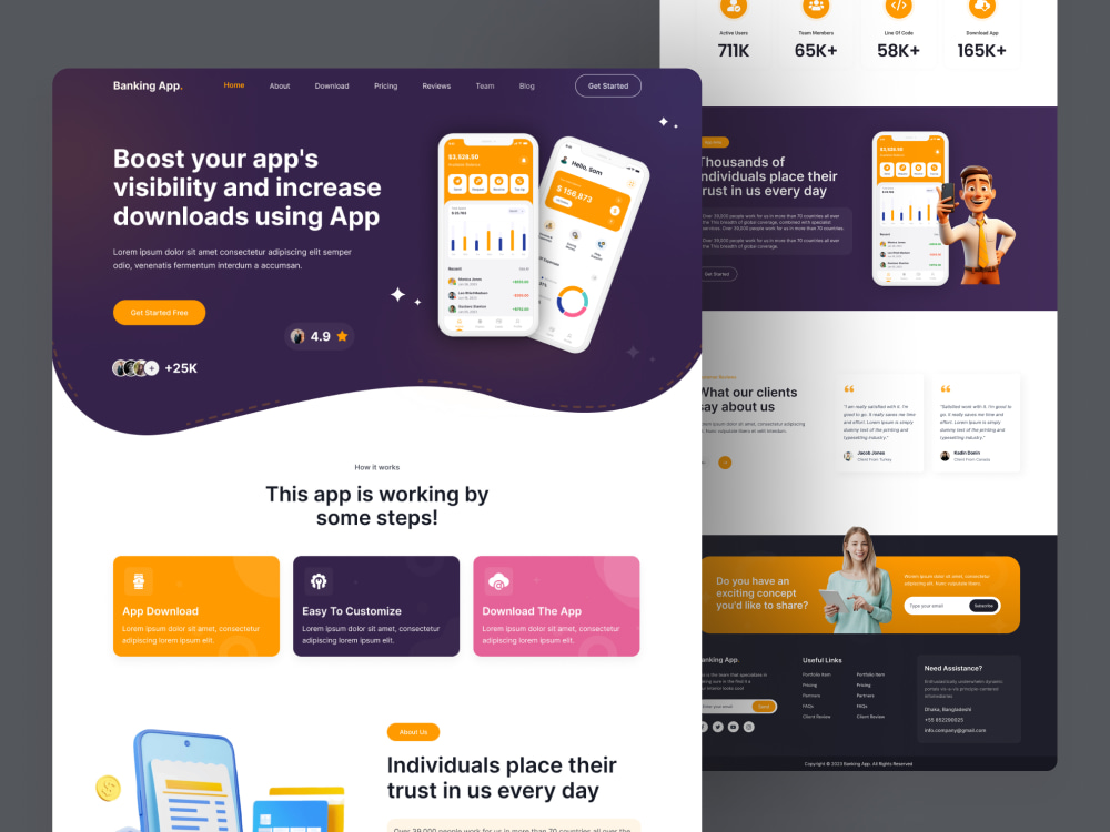 Figma website design, ui ux design, website ui design, figma design ...