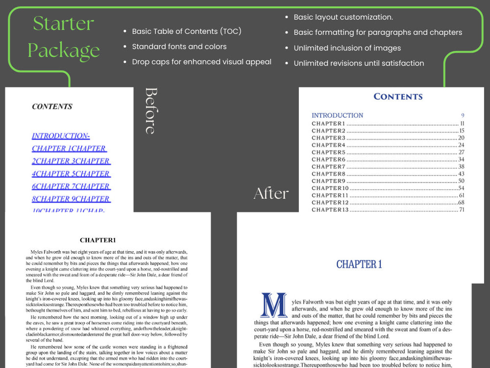 Book layouts and formatting | Upwork
