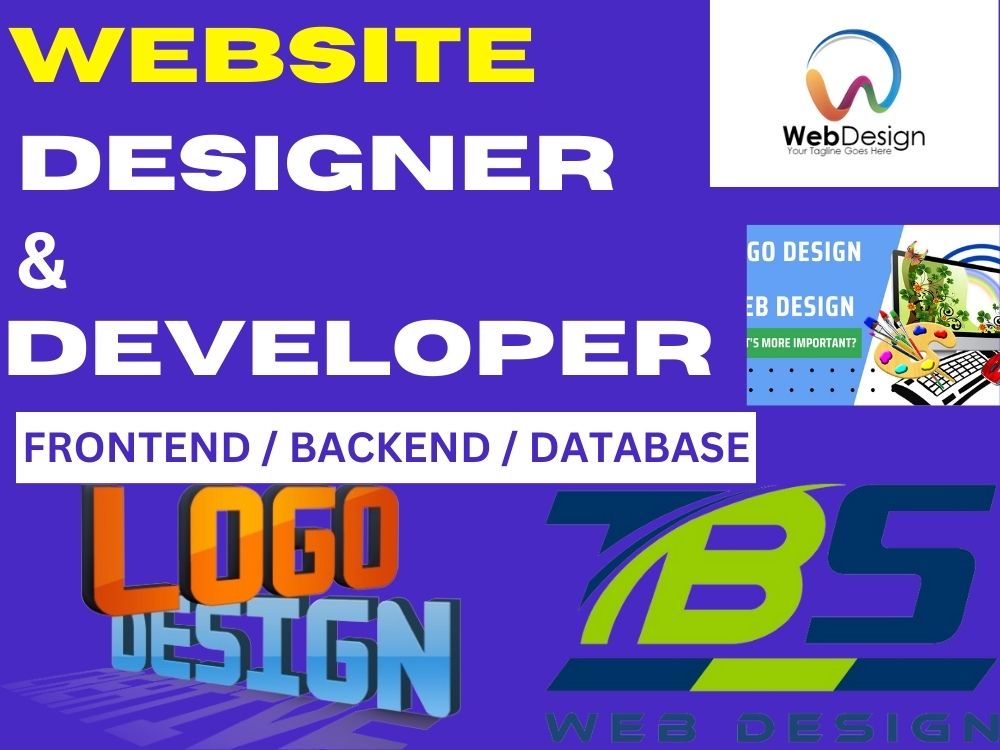 Front and web developer for website design website development HTML CSS | Upwork