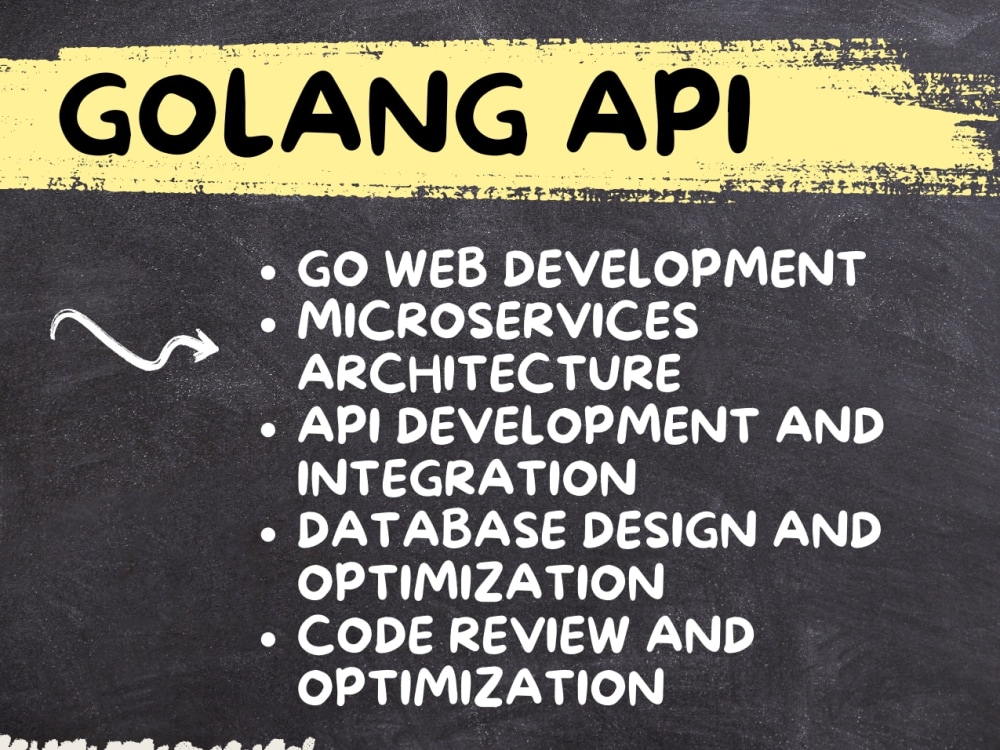 Golang api in monolithic and microservice on web application | Upwork