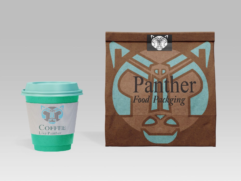 Restaurant panther logo and brand identity | Upwork