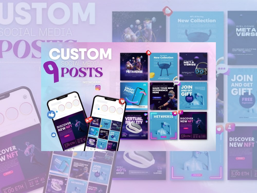 9 custom tailored Instagram posts for your profile | Upwork