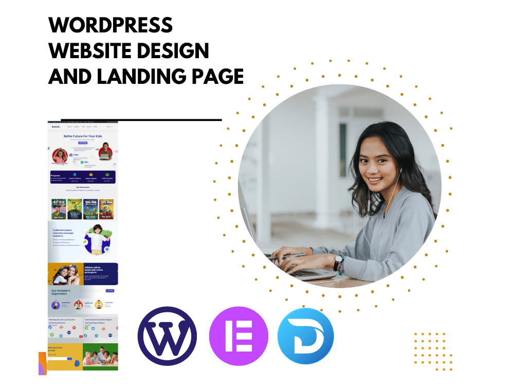 Wordpress designer | Elementor Expert | Theme customization | Elementor pro | Upwork