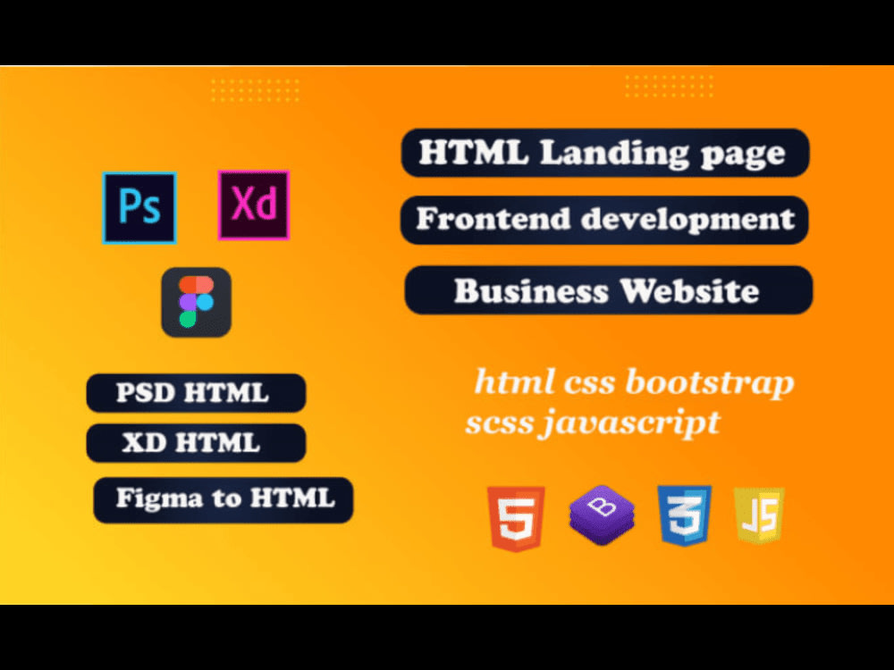 Front End Web Development Using Html Css Javascript Vuejs Upwork