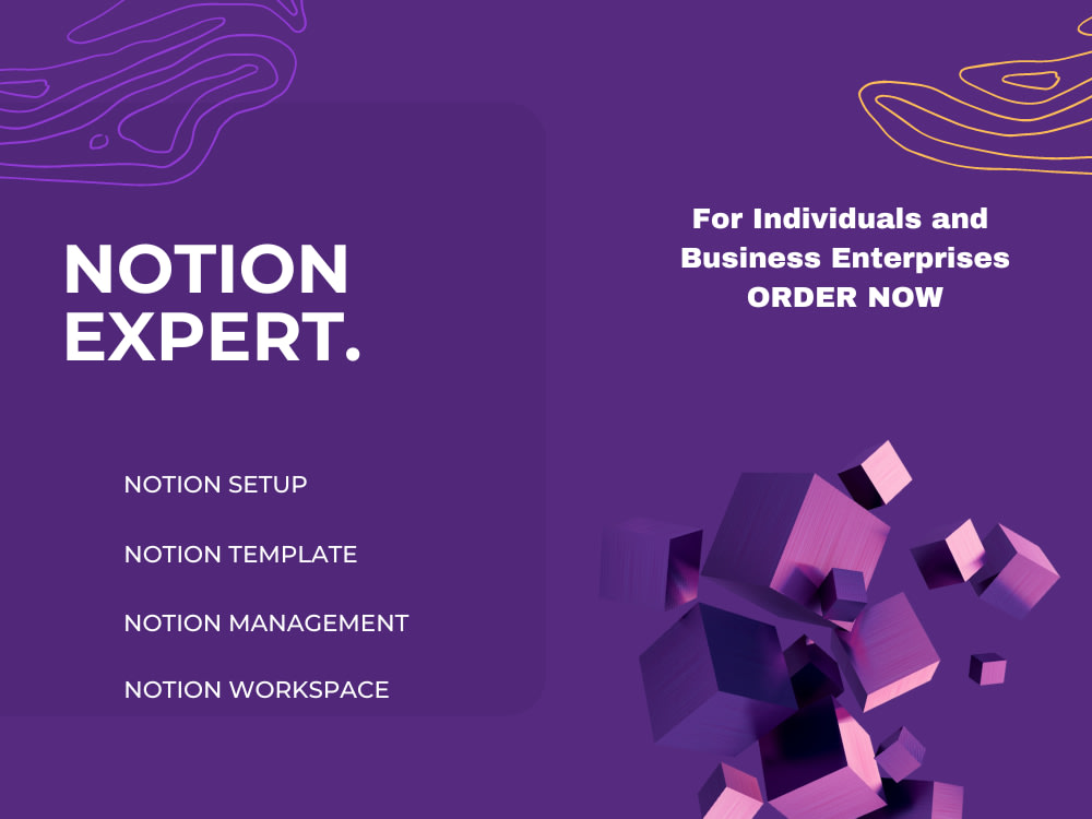 Notion template, notion workspace and project management | Upwork