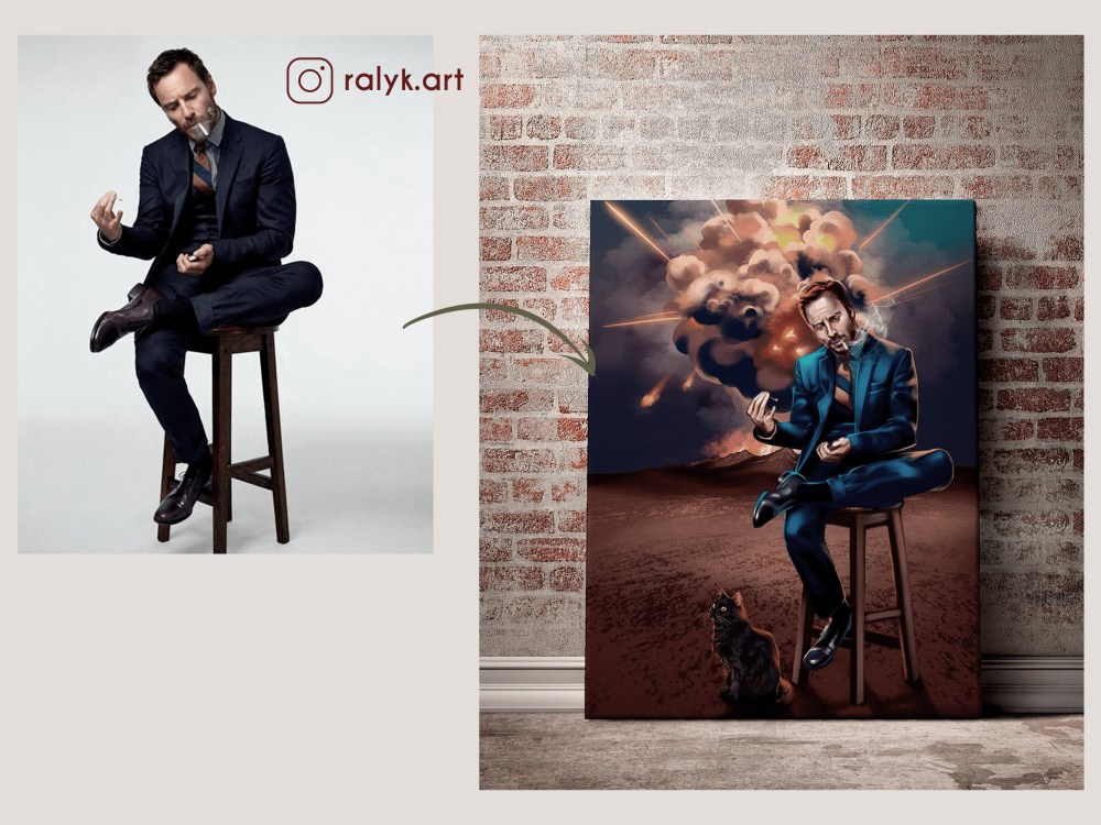 Realistic portrait artwork, High-res raster graphic | Upwork