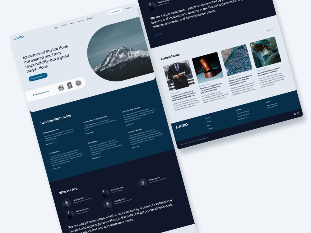 A responsive website design in figma | Upwork