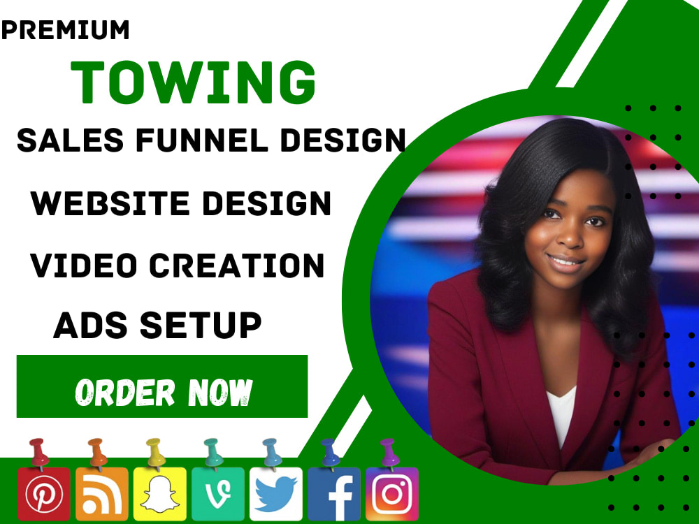 Exclusive towing leads via Social media ads google ads Towing video ads ...