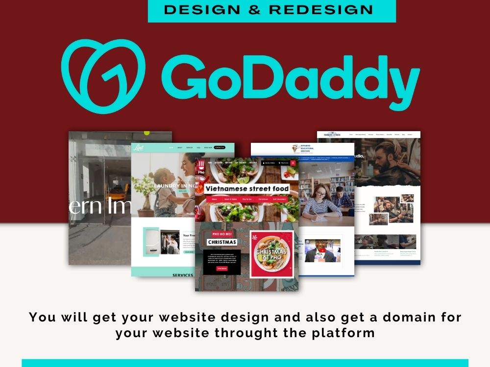 Modern godaddy website redesign godaddy website ecommerce godaddy ...