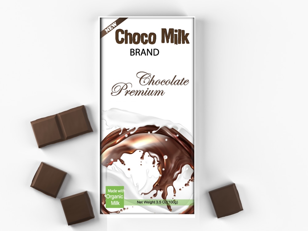 A chocolate pack, Dark chocolate packaging, chocolate pack. | Upwork