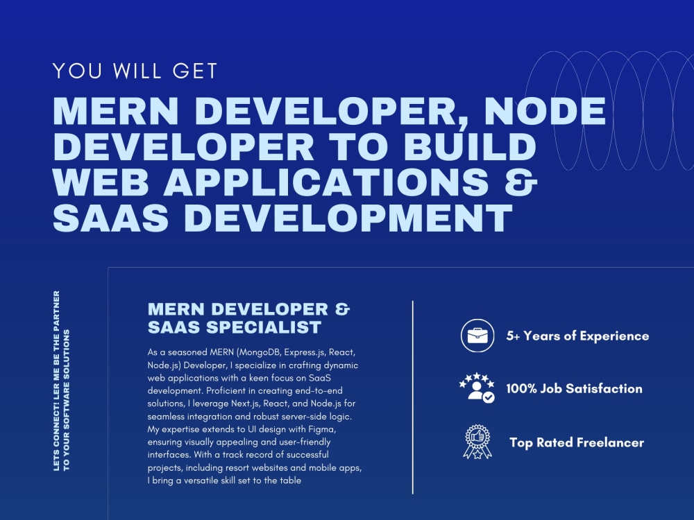 MERN Developer, Node Developer to build web applications & Saas Development | Upwork