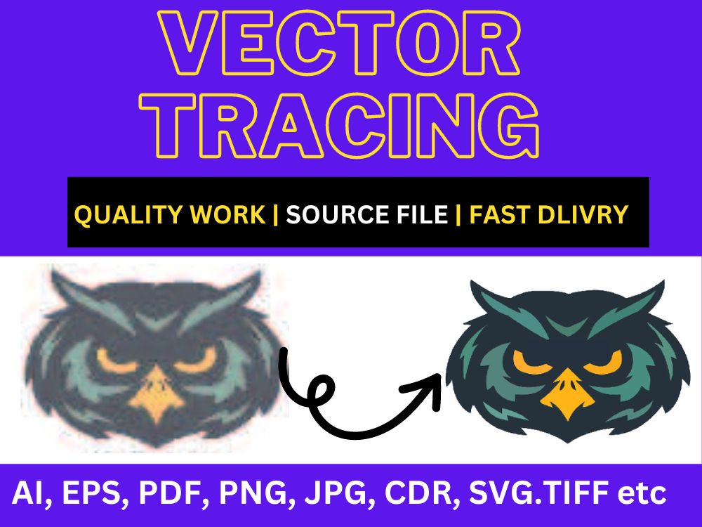 Affordable Vector Tracing | Expert Vectorization Services | Upwork