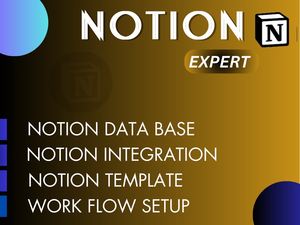 Notion Notion Template Notion Virtual Assistant Notion Expert Database Upwork