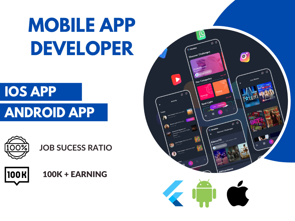 IOS & Android App Developer for Mobile App Development | Upwork IOS & Android App Developer for Mobile App Development | Upwork