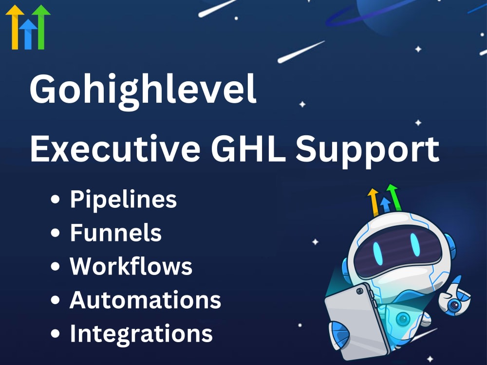 Premium Gohighlevel Assistance Available for a 1.5-Month Duration | Upwork