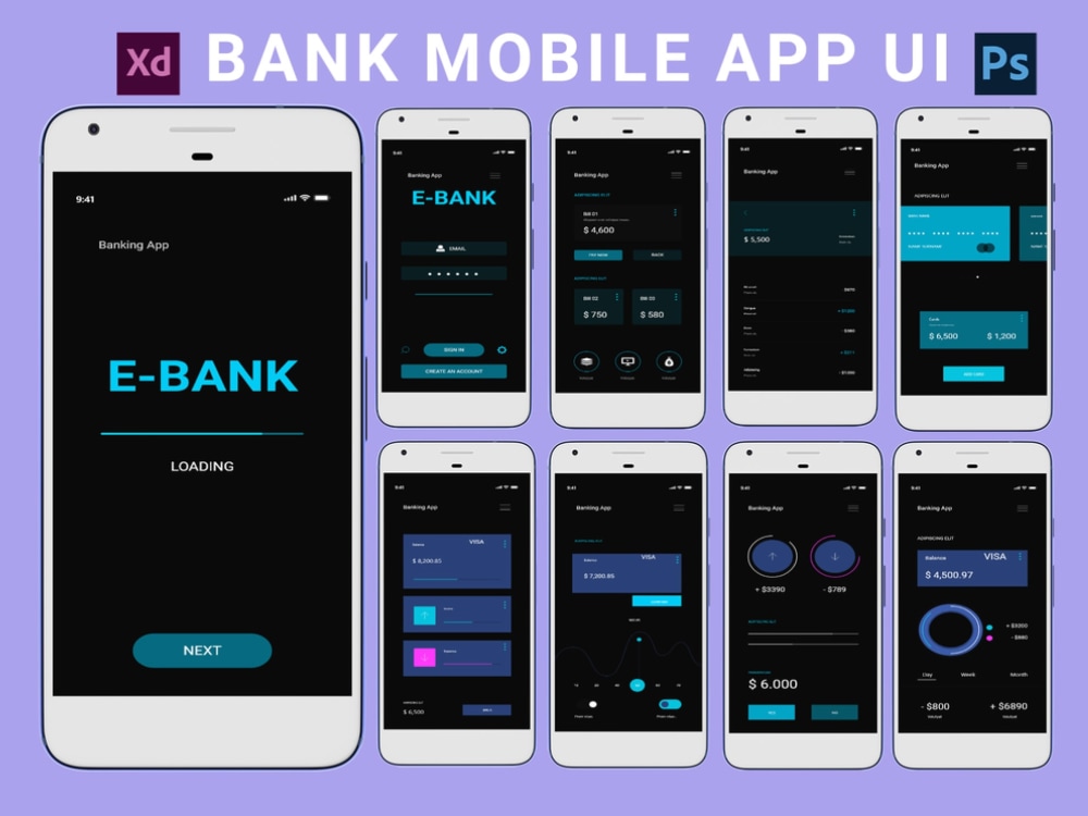 Design professional creative modern mobile app UI UX | Upwork