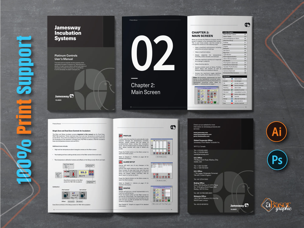 Professional Annual Report, Catalog, or Booklet Design – for Press or ...
