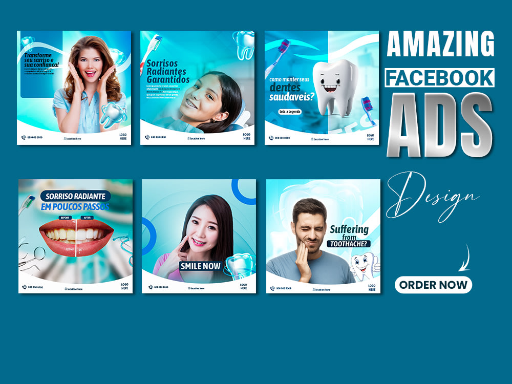 Amazing facebook ads design with unlimited revision | Upwork