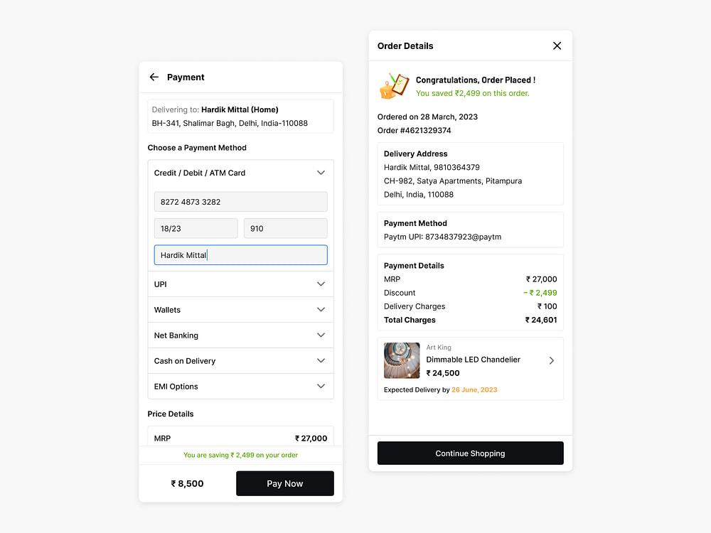 The most usable & experiential interface designs for both Apps & Mobile Web | Upwork