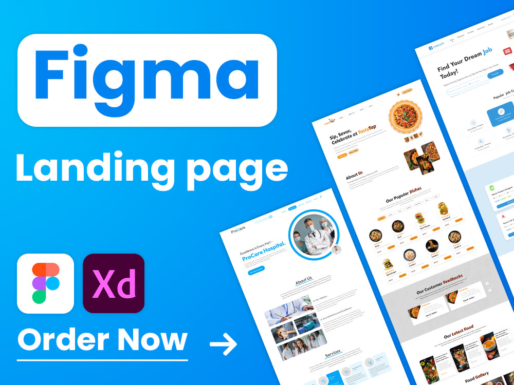 Figma Landing page design | Upwork