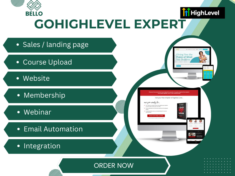 Gohighlevel Sales Funnel, GHL Automation, GHL Website, Gohighlevel Expert | Upwork