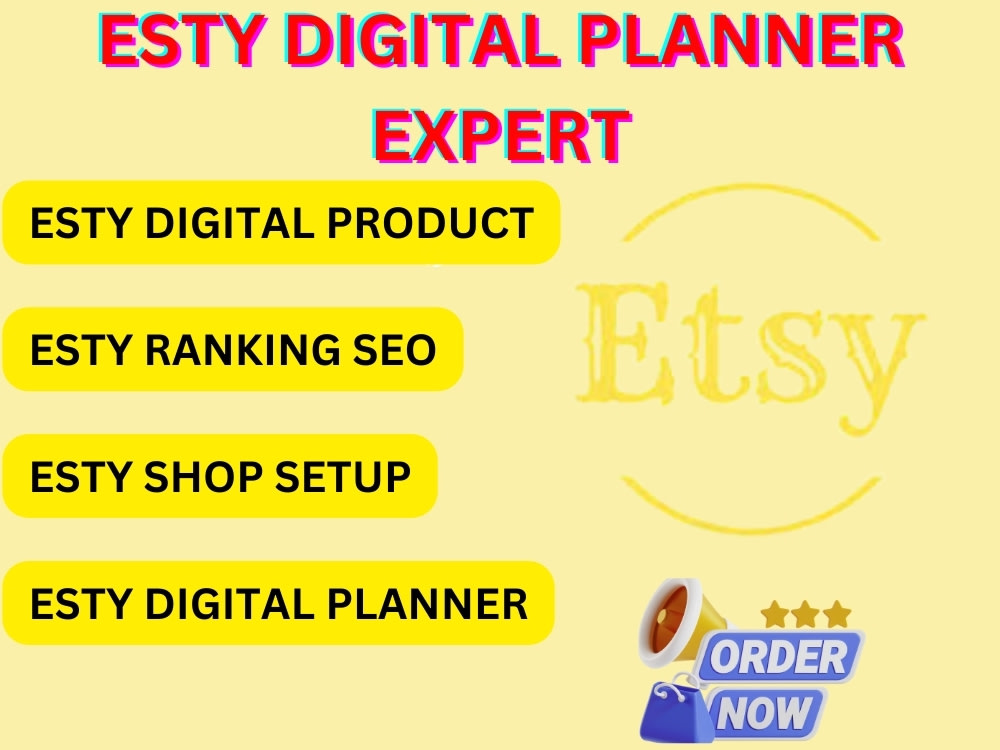 Setup esty digital planner esty listing esty download, and esty product ...
