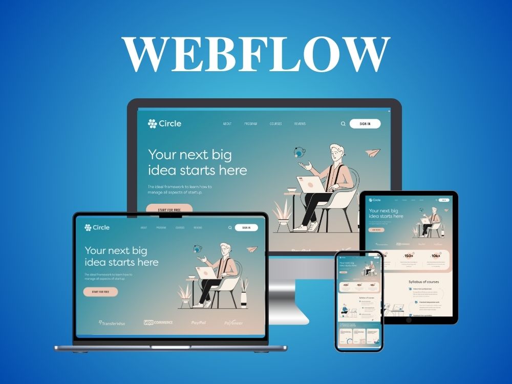 An expert Webflow Developer to design a Webflow Website | Figma to Webflow | Upwork