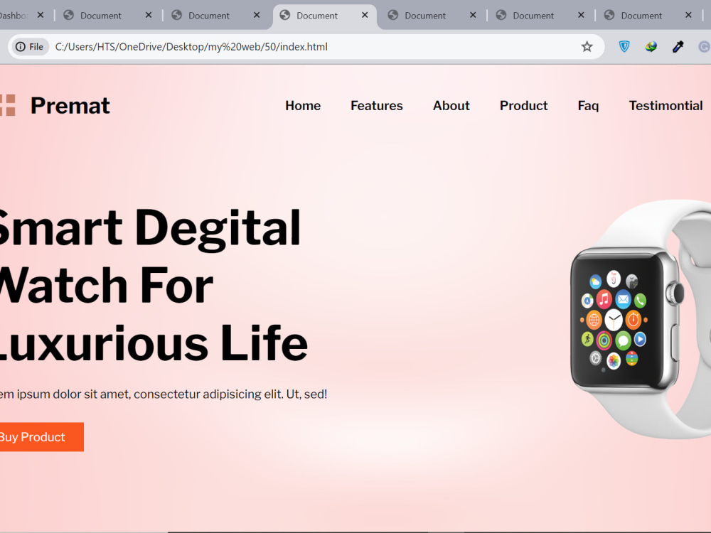 A responsive website in 24 hours by using HTML ,TAILWIND(CSS),JAVASCRIPT | Upwork