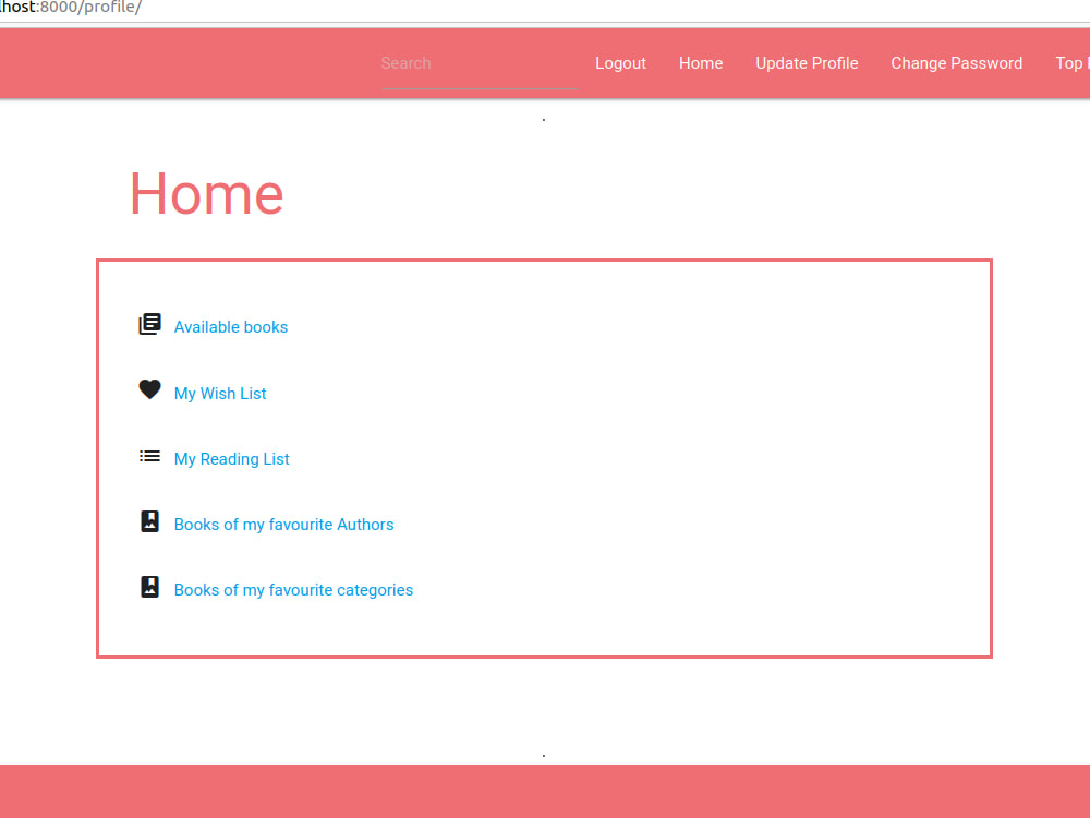 BookLand - Library Management system | Upwork
