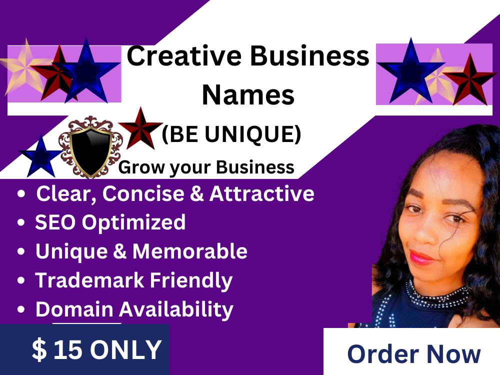 A memorable business name that elevates your brand's identity. | Upwork